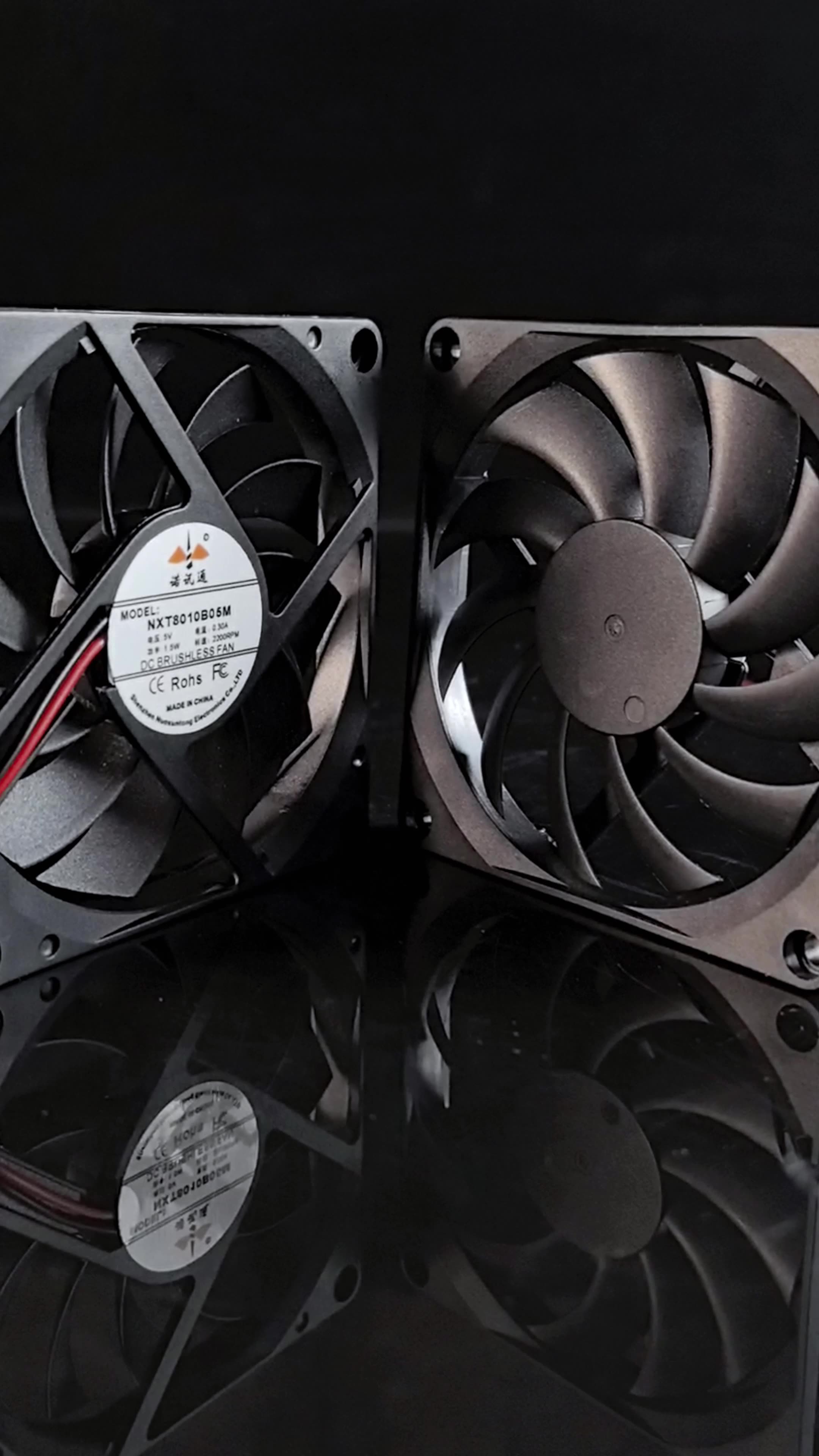 DC8010含油滚珠5V/12V/24V电脑主机直流壁炉烤箱8cm静音散热风扇-阿里巴巴