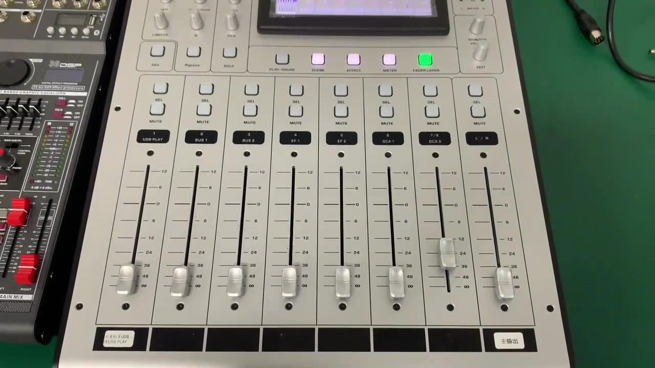 China 10 Channels Professional Live Audio Console Digital Mixer Of ...