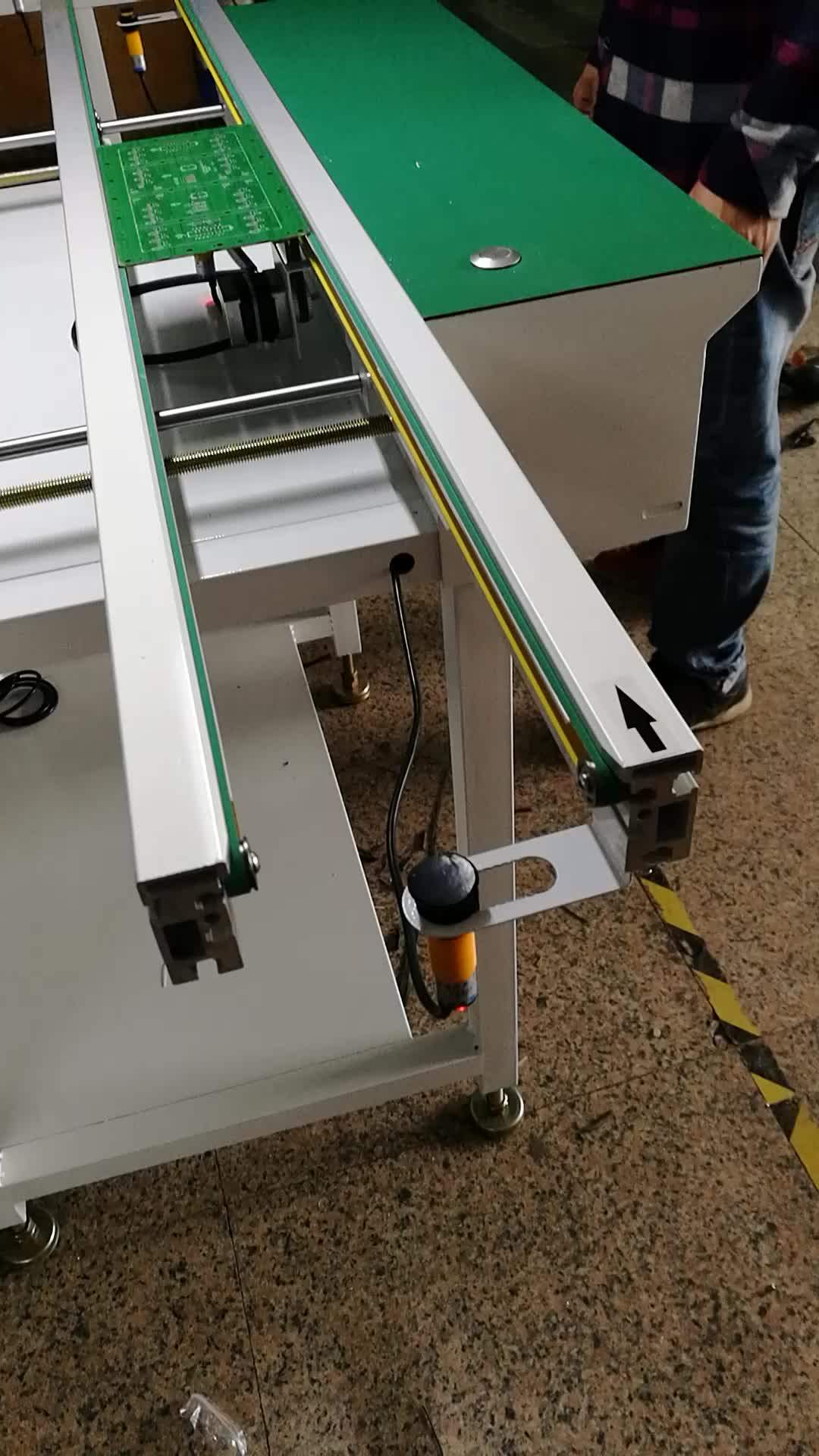 High Speed Smt Transporting Belt Conveyor Chain Conveyor For Pcb Convey ...