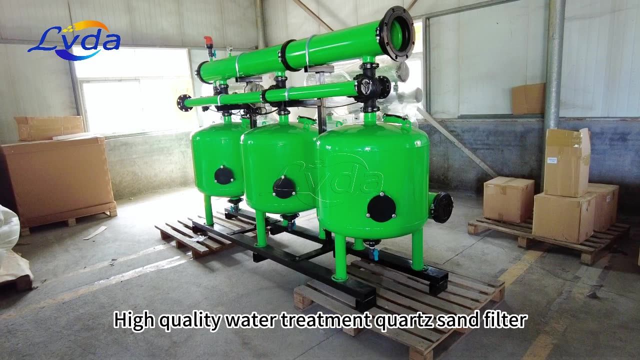 Great Function Industrial Filtration Water Quartz Sand Filter Tank ...