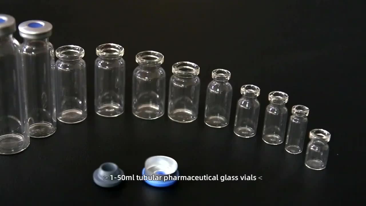 2r 4ml Iso Standard Size Apothecary Glass Medical Bottle Medicine Vial ...