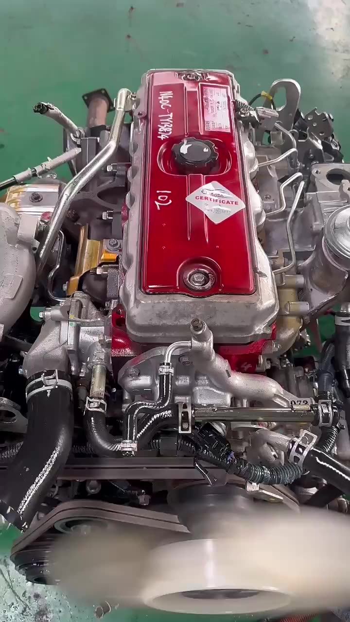 Japanese Truck Diesel Engine For Hino 4.0l N04c Used Complete Engine ...