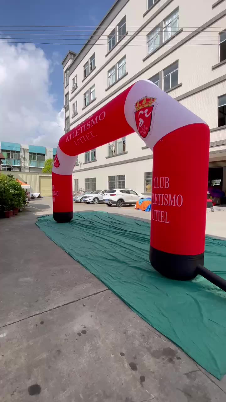 Customized Pvc Tarpaulin Finish Inflatable Entrance Archway For Sport And Race Advertising ...