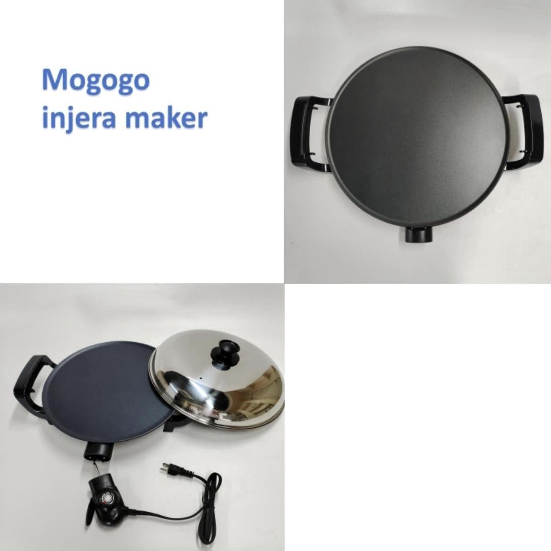 Top Ranking Injera Grill Crepe Maker 40cm Die Casting Aluminum Mogogo ...