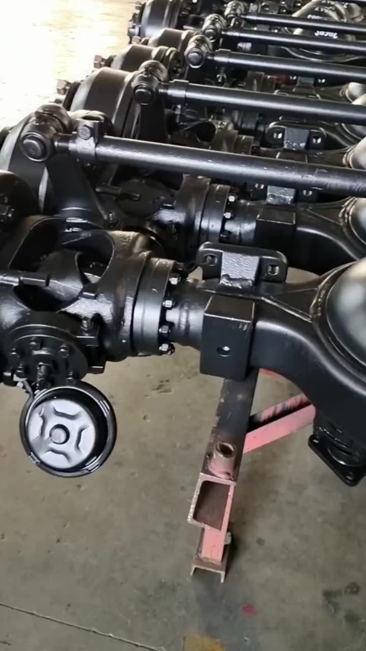 Factory Front Chain Drive Steerable Axle Front Drive Steer Axle For ...