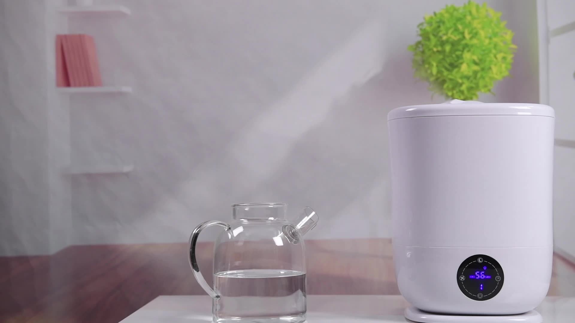 6l Liters Humidifier Ultrasonic Greenhouse White Color Water On Top ...