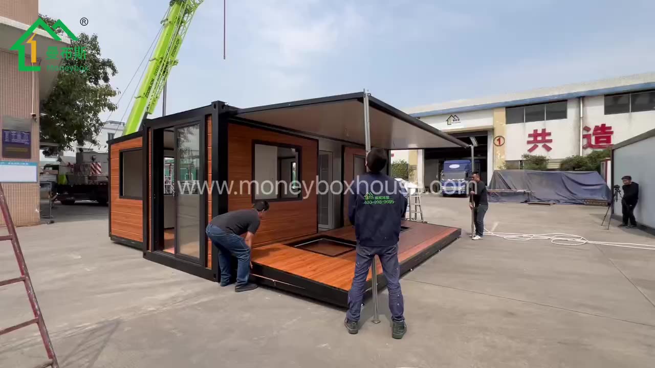 20ft 30ft 40ft Foldable Tiny Home House Expandable Container Casa Portable Folding Expandable ...