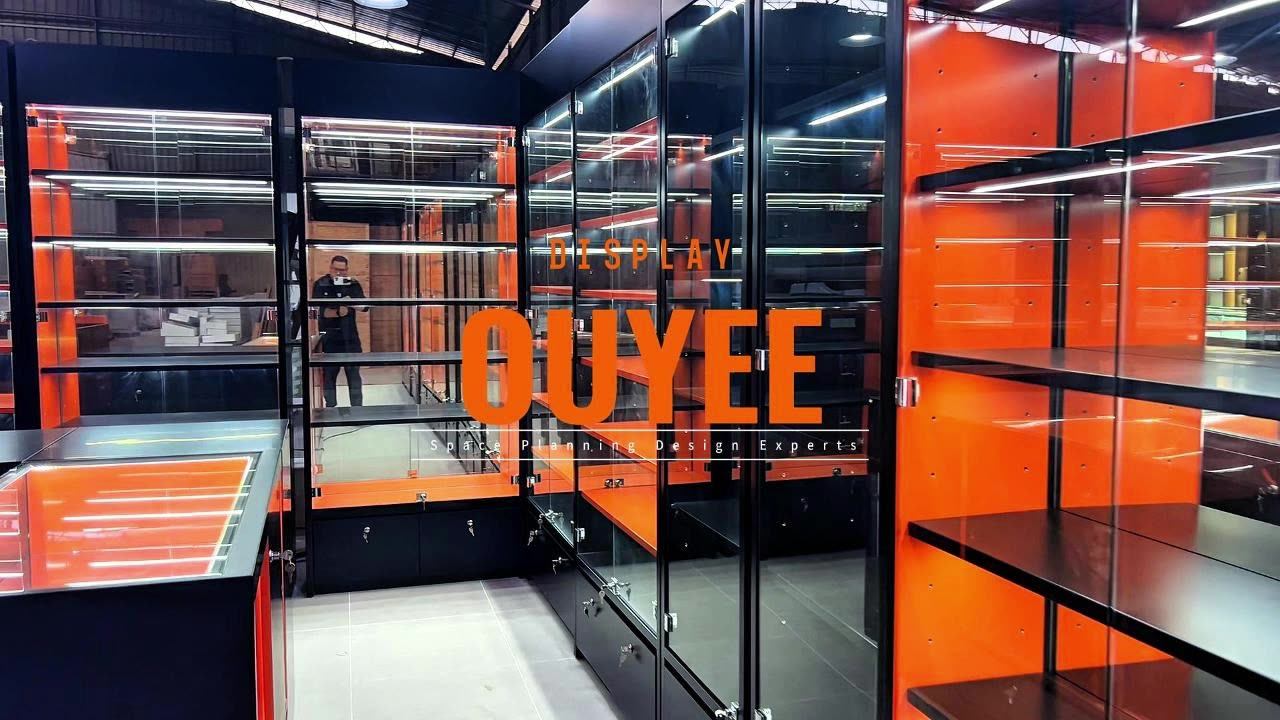 Luxury Counter Cigarette Display Stand Display Cabinet Glass Tobacco ...