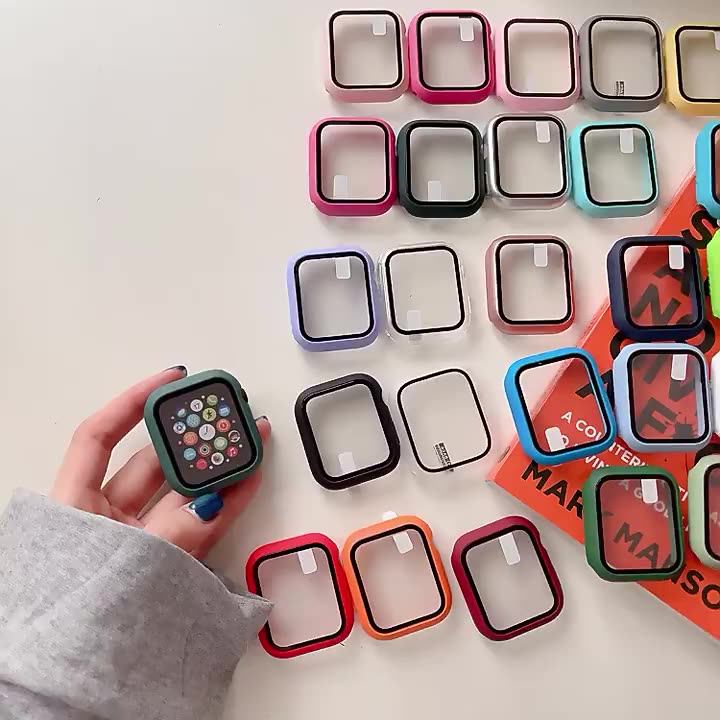 Fashion Soild Color Silicone Rubber Solf Tpu Smart I Watch Protector ...