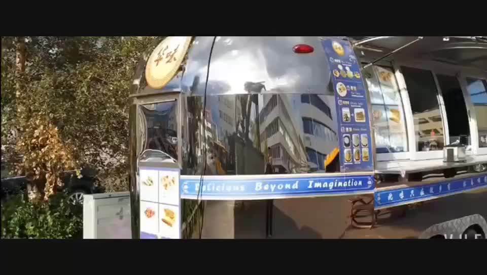 Modern Fryer Food Trucks Small Cheap Simple Battery Vending Food Cart ...