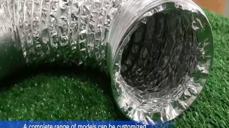 Firmness Surface Aluminum Fiberglass Corrugated Conduit Custom Exhaust ...