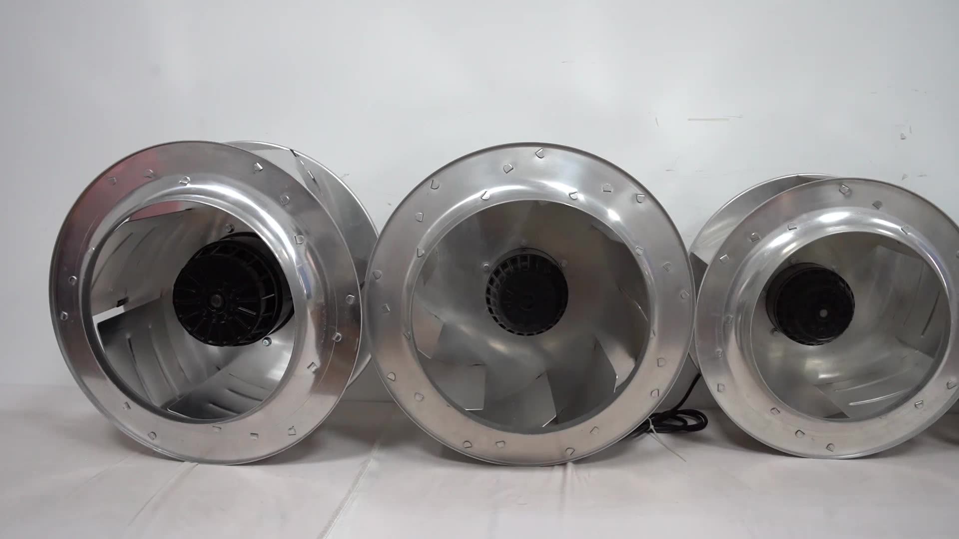 Industrial Steel Blade Centrifugal Fan 230v Ac Electric With Bearing ...