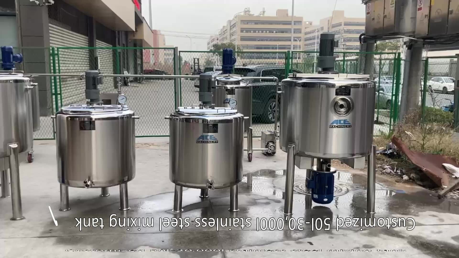10000 20000 30000 50000 Liter Liquid Solvent Mixer 10000l Large 100000 ...