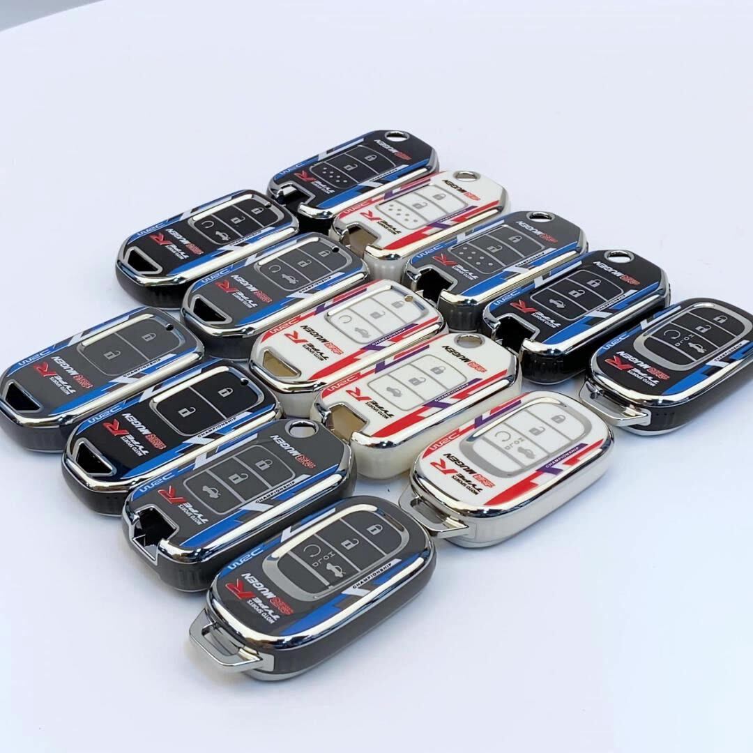 2024 New Design Car Key Accessories Decoration Racing Style For Honda ...