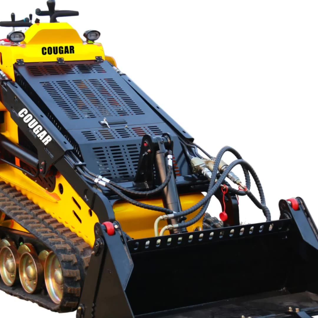 Skid Steer Mini Toro 4x4 Compact Tractor And Backhoe Loader Cougar ...