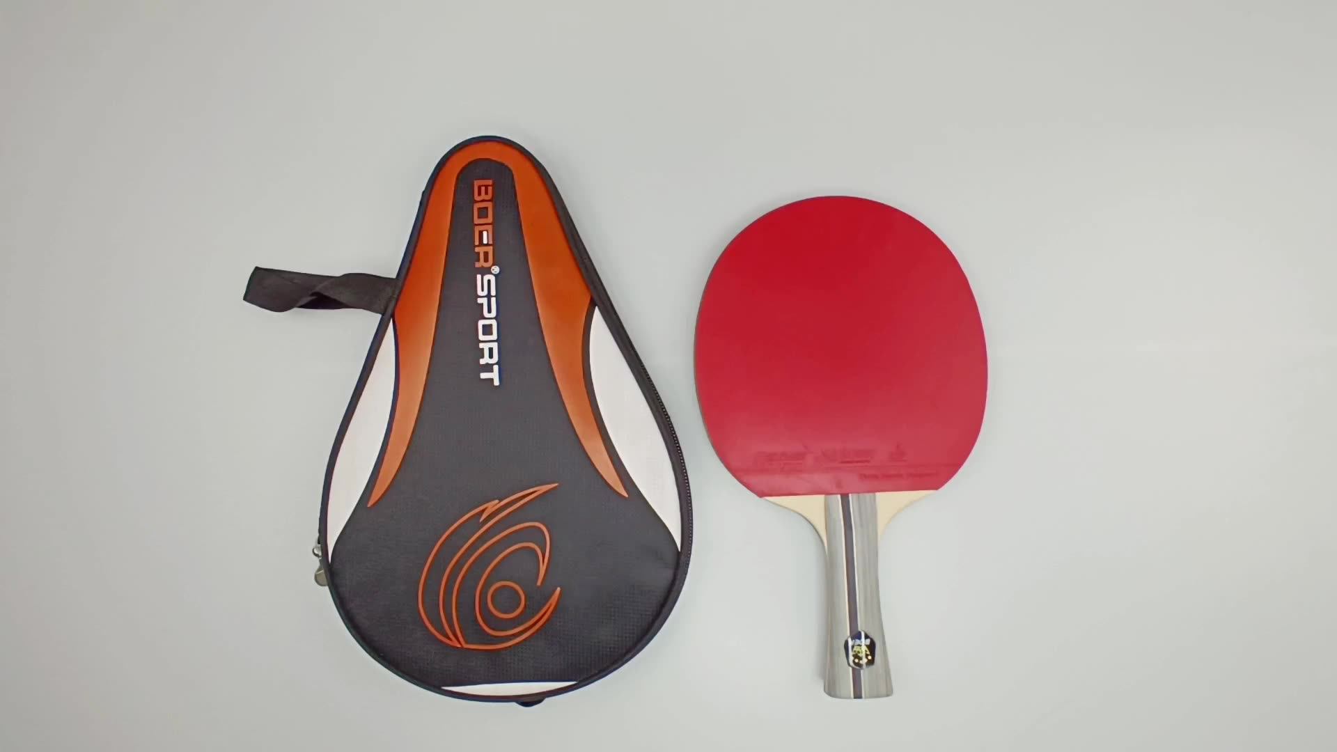 Boer Professional One Star Table Tennis Racket Paddle For Training ...