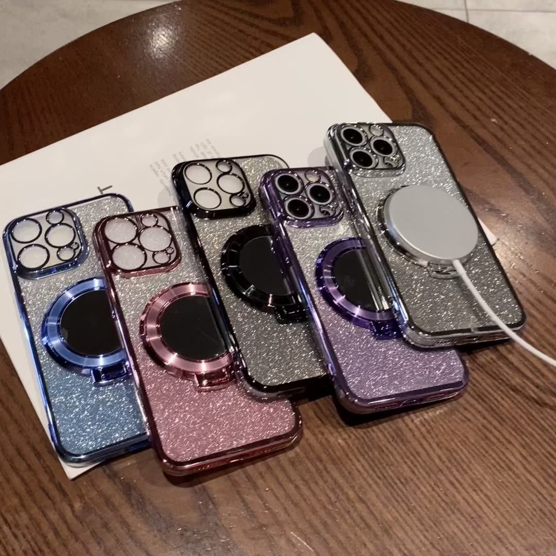 For Iphone 15 Pro Max 14 Plus 13 12 11 Luxury Glitter Mobile Phone Case ...