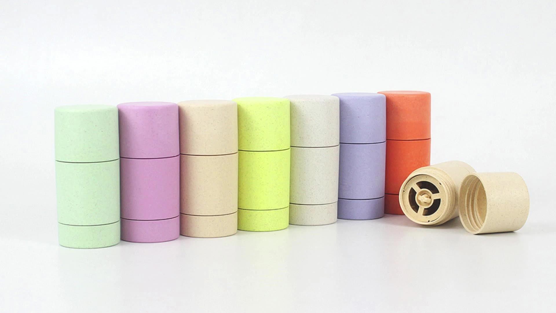 30ml Custom Eco Friendly Biodegradable Wheat Straw Antiperspirant ...