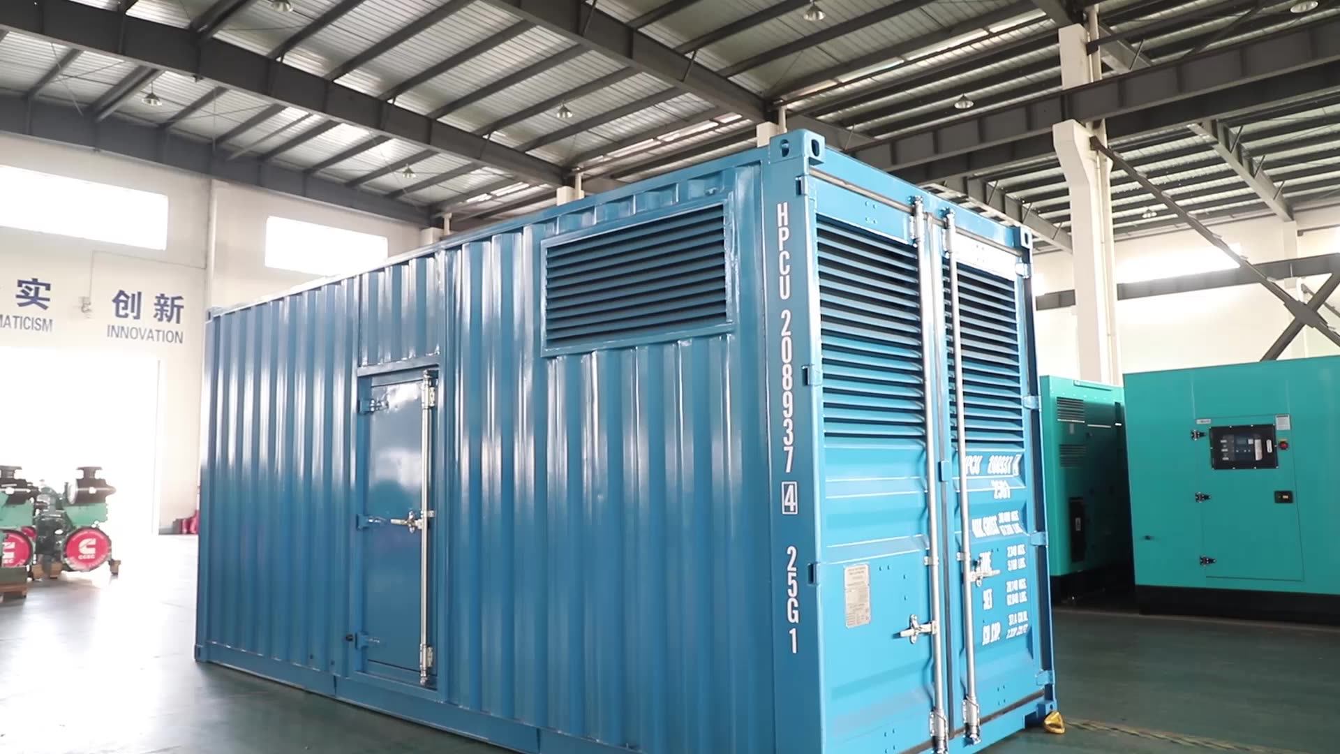 1000 Kva Soundproof Generator Price 800kw 20ft Silent Canopy Generator ...
