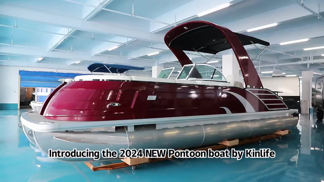 2024 Kinlife Luxury Catamaran Pontoon Boat Commercial Speed Yacht With ...