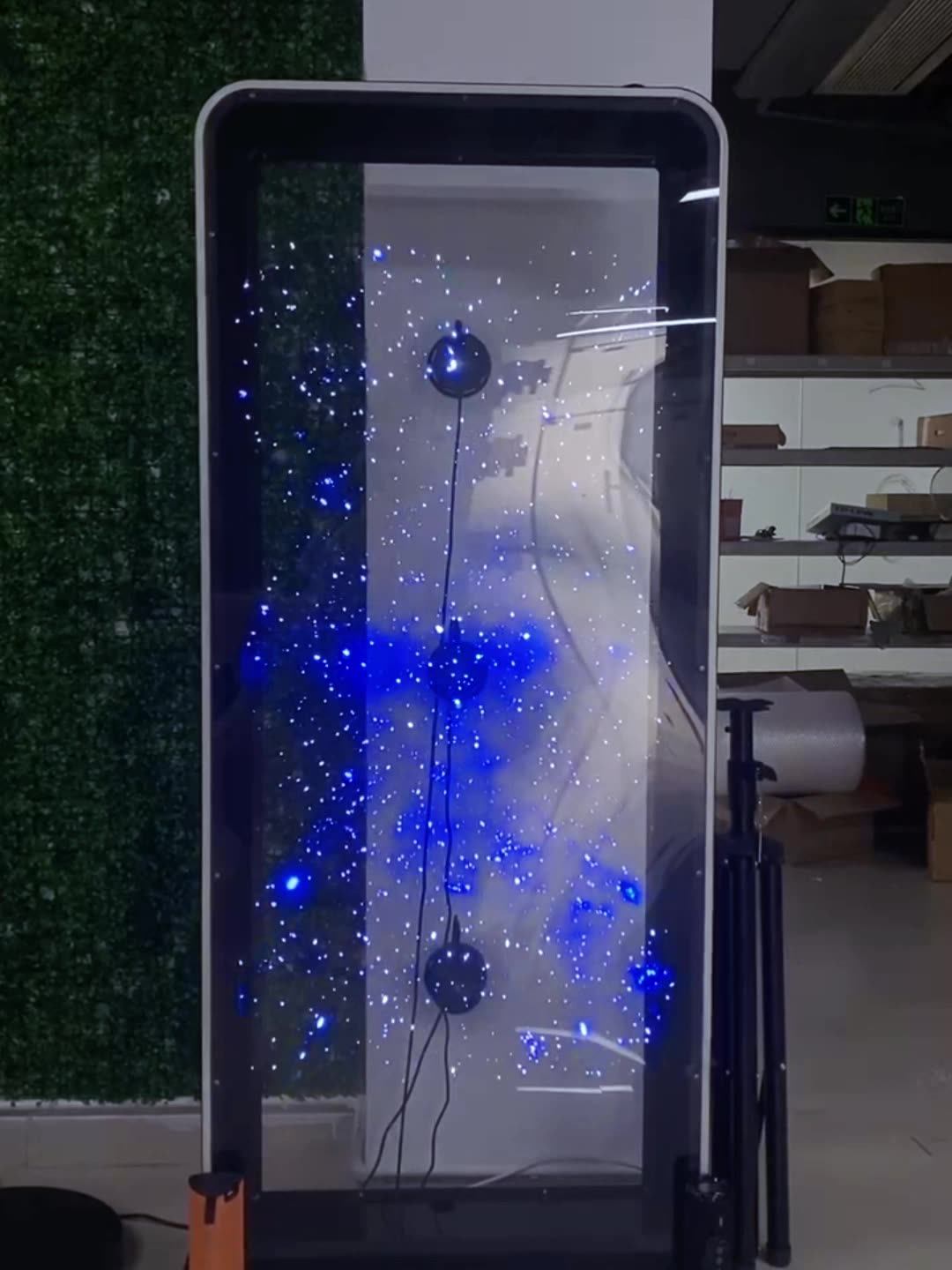 100cm 3d Hologram Fan Projector Advertising Equipment Display Stand ...