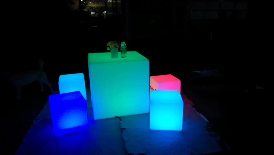 Sofá De Discoteca Con Cubo De Dados Led,Muebles De Casino,Cubo De 40cm ...