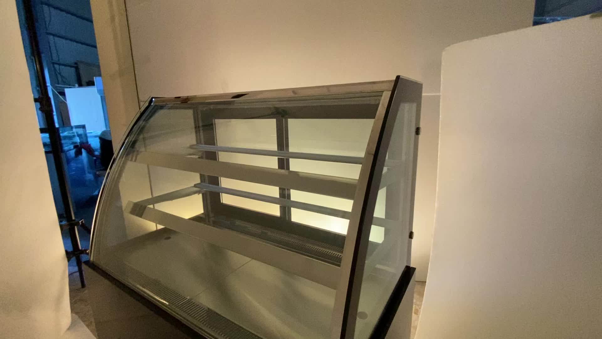 Cake Showcase Display Chiller Fridge Showcases Iso Mini Open Front And ...