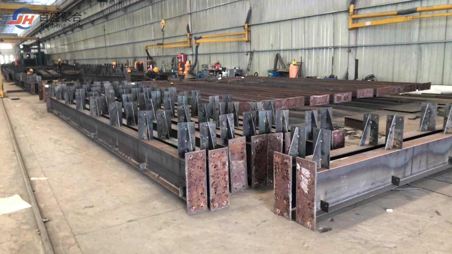 Prefab Shopping Mall Building Metal Workshop Steel Warehouse Frames ...