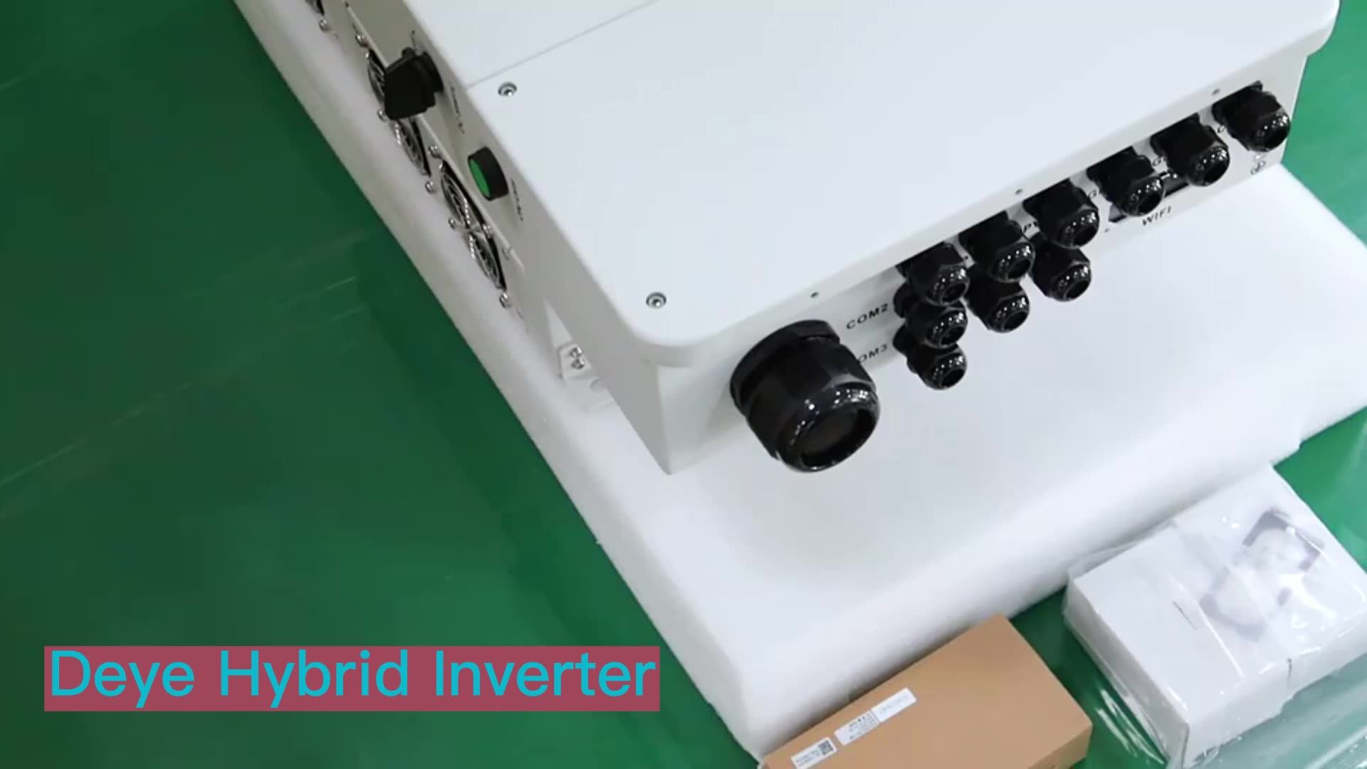 Deye Sunsynk Solar System Inverter Sun 8ksg4lp3 8kw 10kw 12kw 48v 3 Phase 380v 400v Ac Home ...