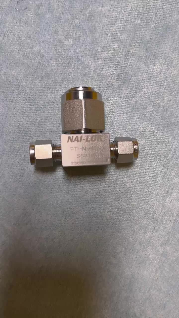 Swagelok T Type Filter Instrumentation Pipe Compression Tube Fttings T ...