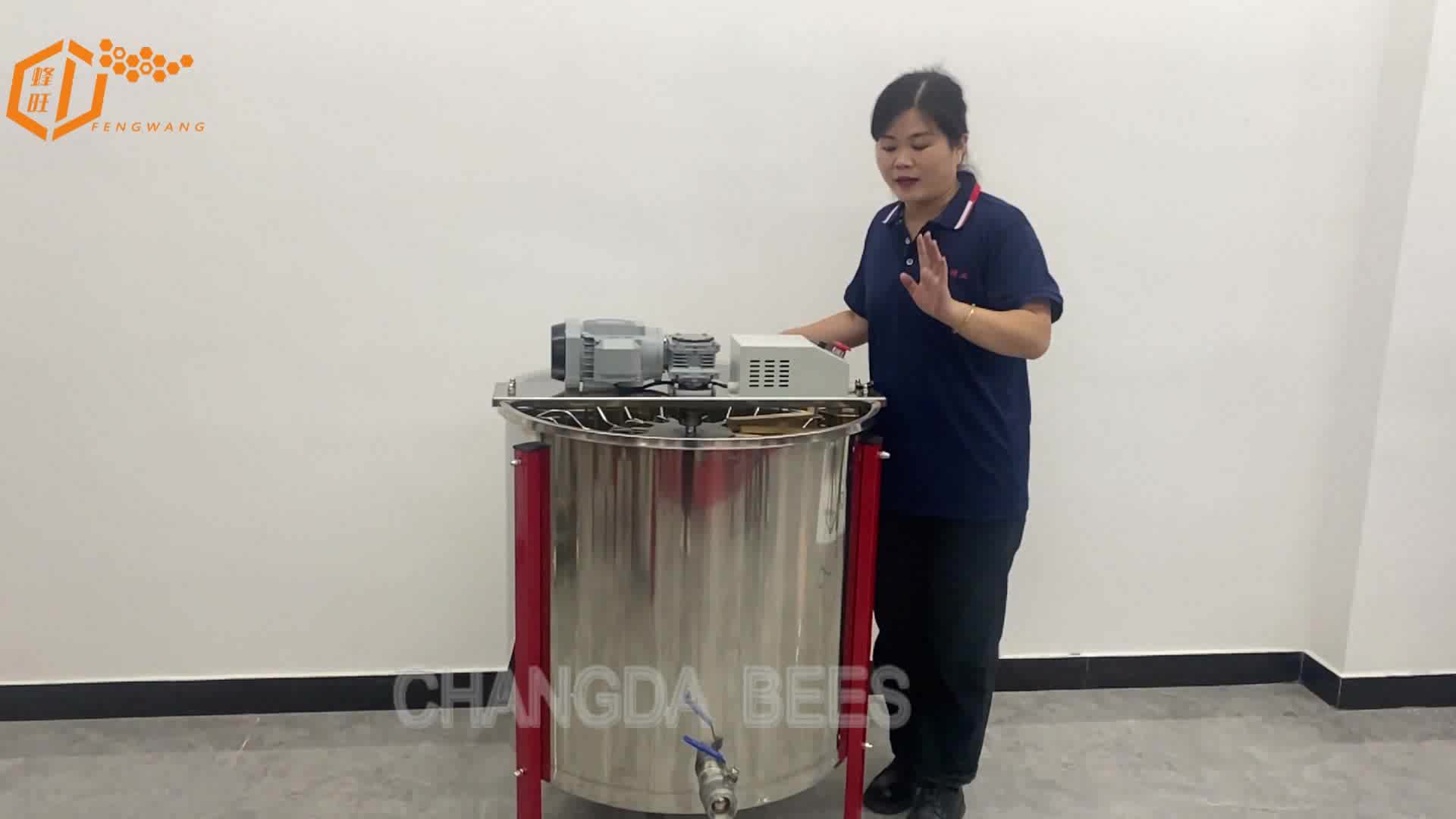 Stainless Steel Honey Extractor 12 Frame Electric - Buy Honey Extractor ...