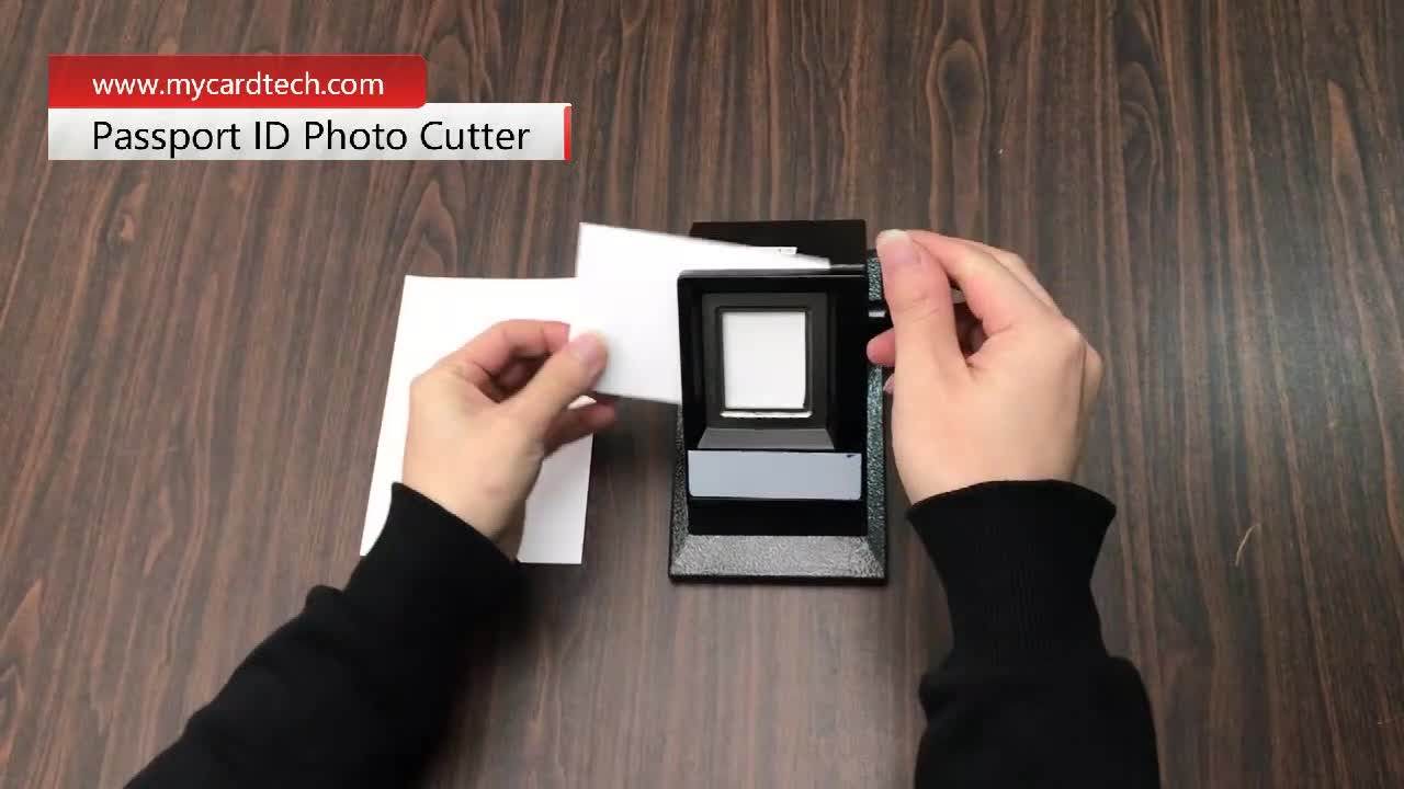 Customized Hand Manual Passport Photo Cutter With Id Die - Buy Hand ...