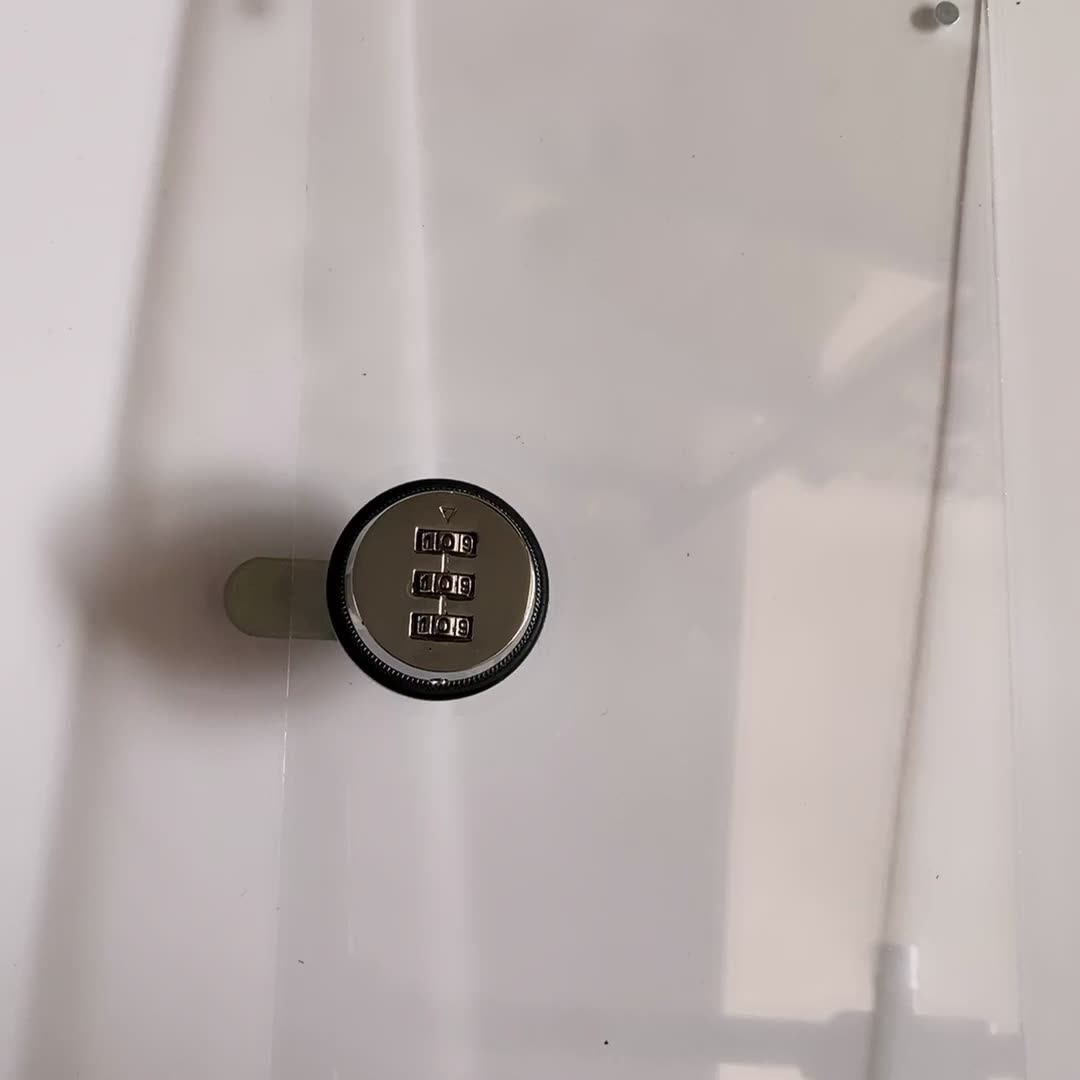 3 Digit Code Combination Mechanical Password Zinc Alloy Convenient ...