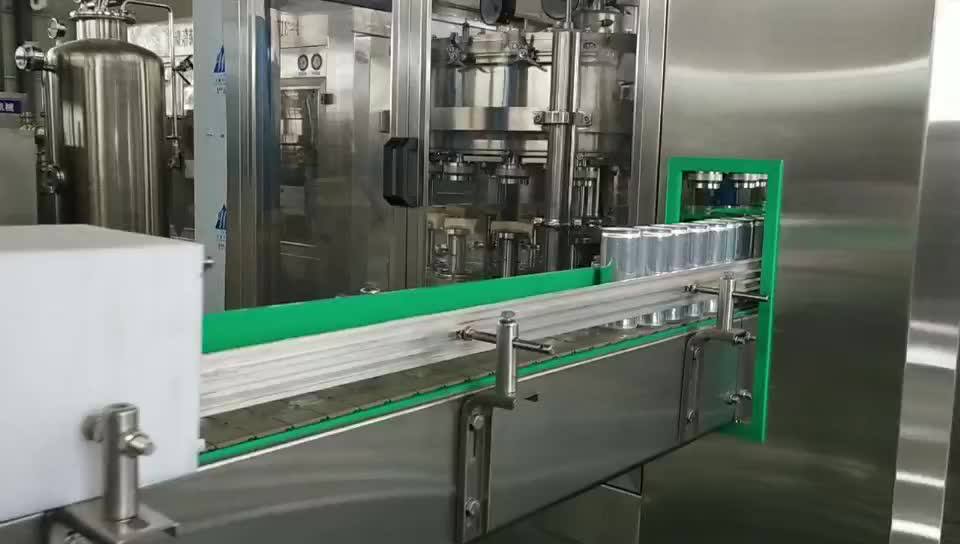 Carbonated Beverage Can Filling Machine Aluminium Can Production Line ...