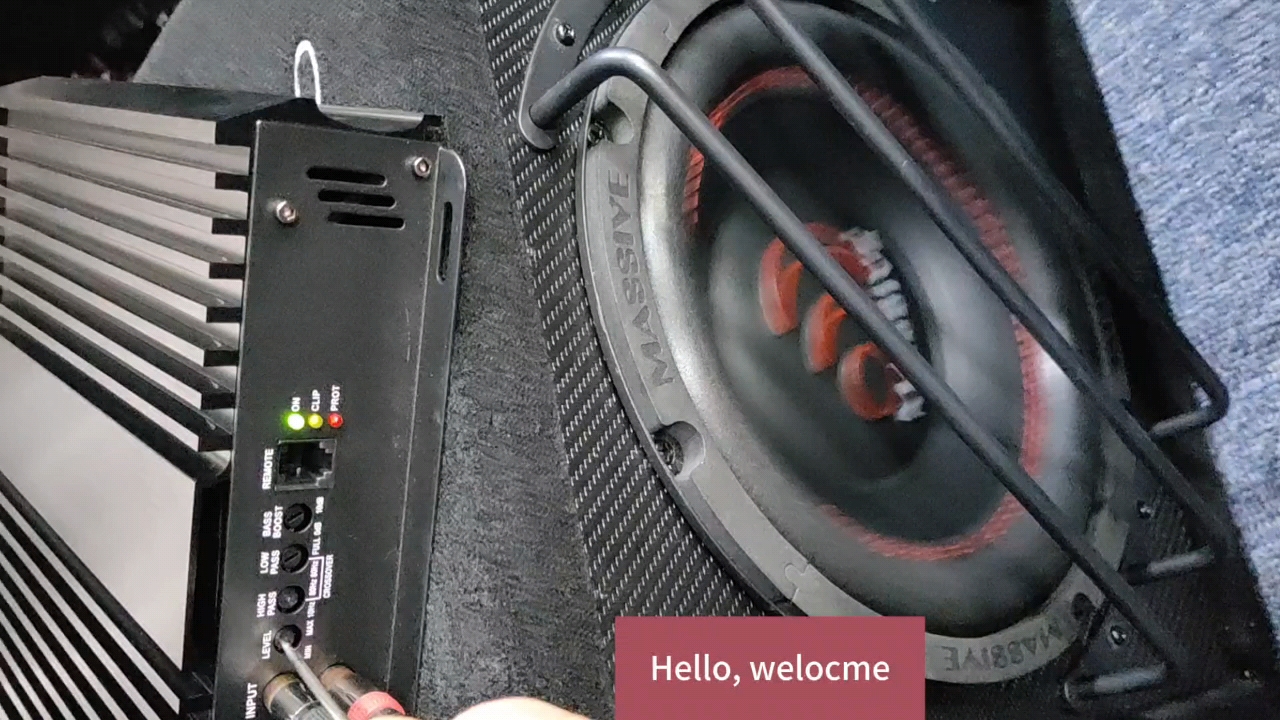 Car Subwoofer Amplifier Rms 5000w Class D Max 1 Ohm Peak 10000w Spl Strong Bass Car Amplifier ...