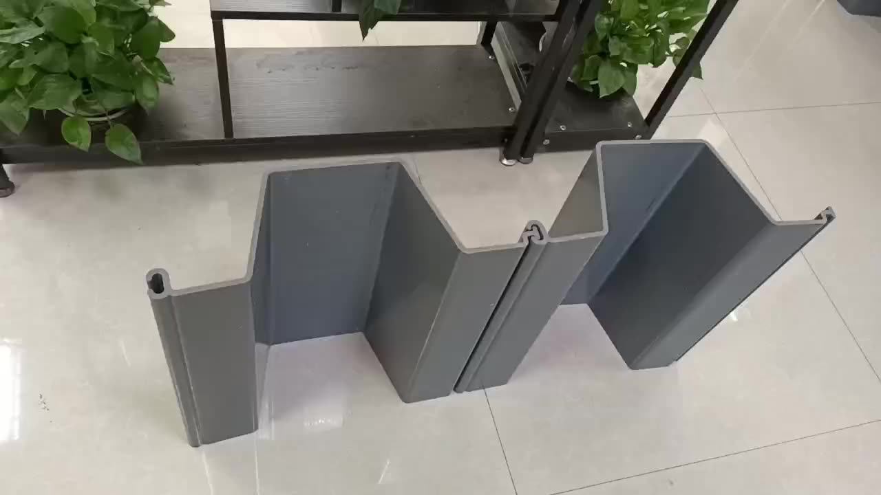 U Type Pvc Vinyl Sheet Pile For Tide Walls,Breakwaters,Retaining Walls ...