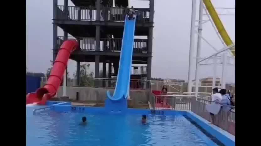 Fiberglass Water Tube Slide For Pool Water Park Slide Water Slides ...