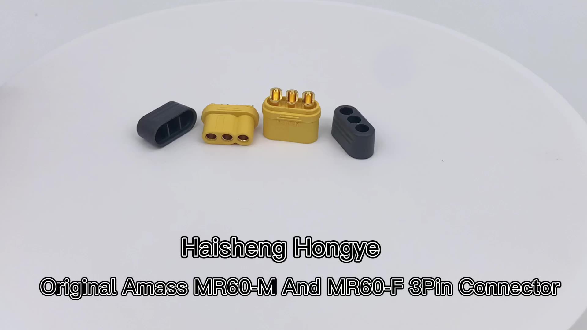High Quality Power Battery Mr60 Plug Male Female Amass Mr60-m Mr60-f Mr60 3 Core Pin Connector ...