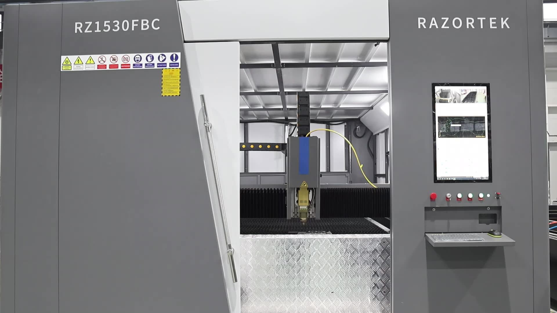 Razortek New Arrival Fiber Sheet Cutting Machine 6kw Fiber Laser Cnc ...