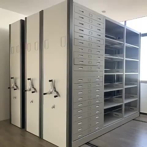 Commercial Furniture Compactor Storage Shelving System Library Compact ...