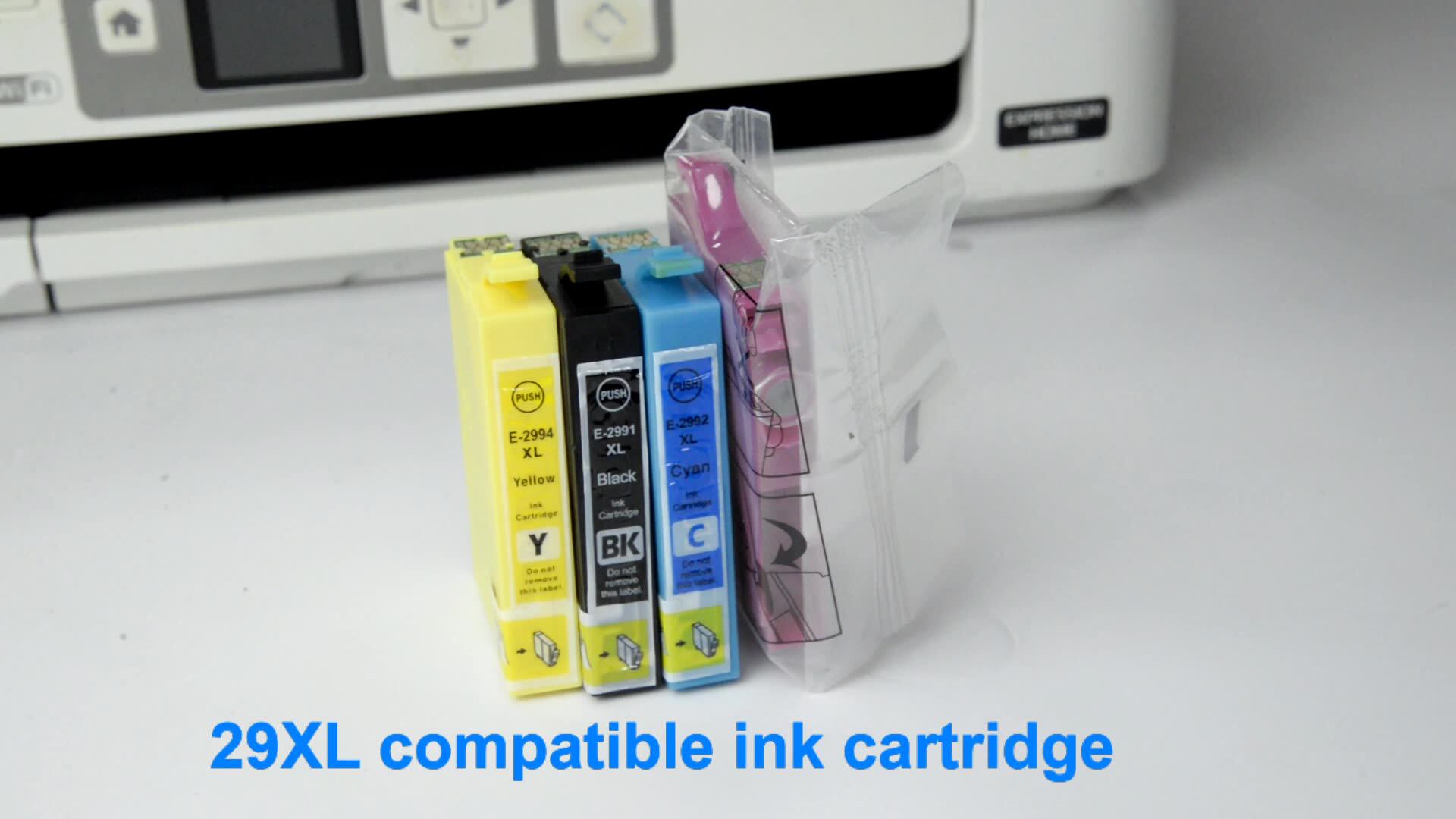 Ink-tank T29xl T2991 T2992 T2993 T2994 29xl Premium Color Compatible ...