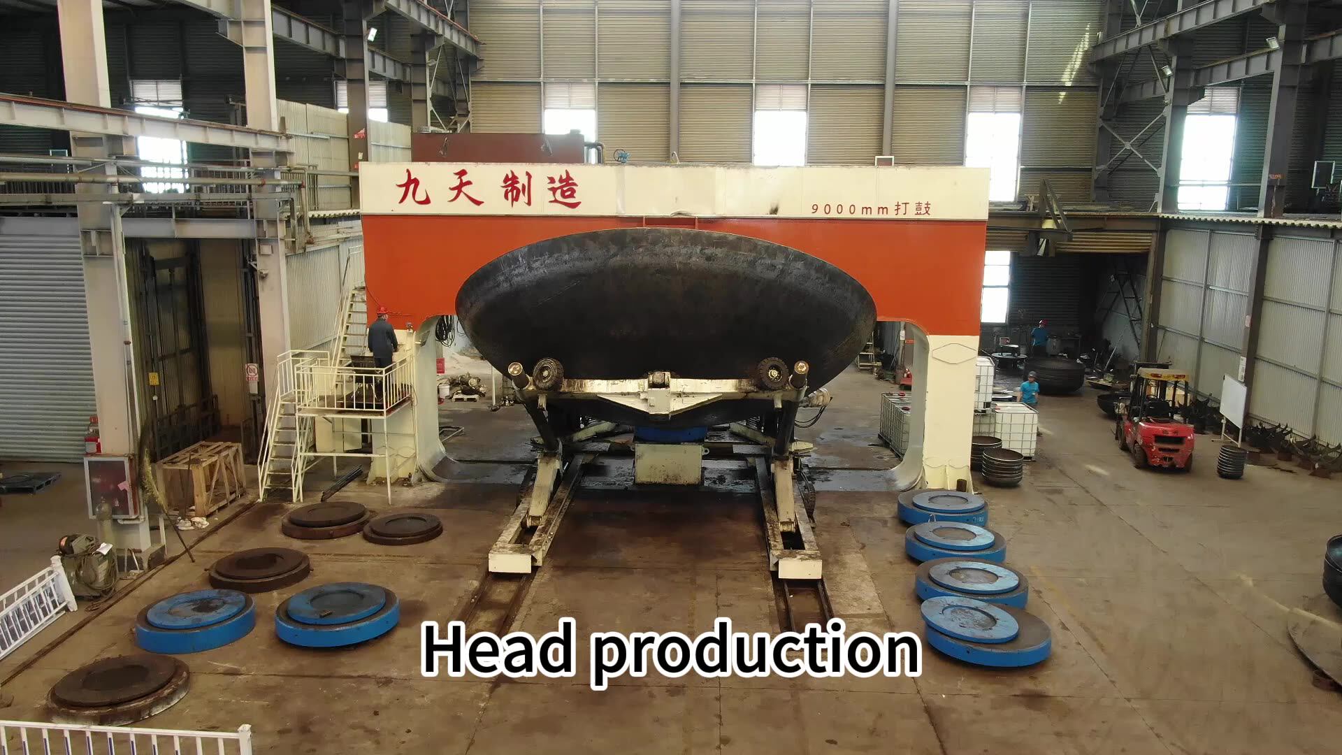 A Spherical Crown Shaped Head Made Of 316l Stainless Steel With A ...