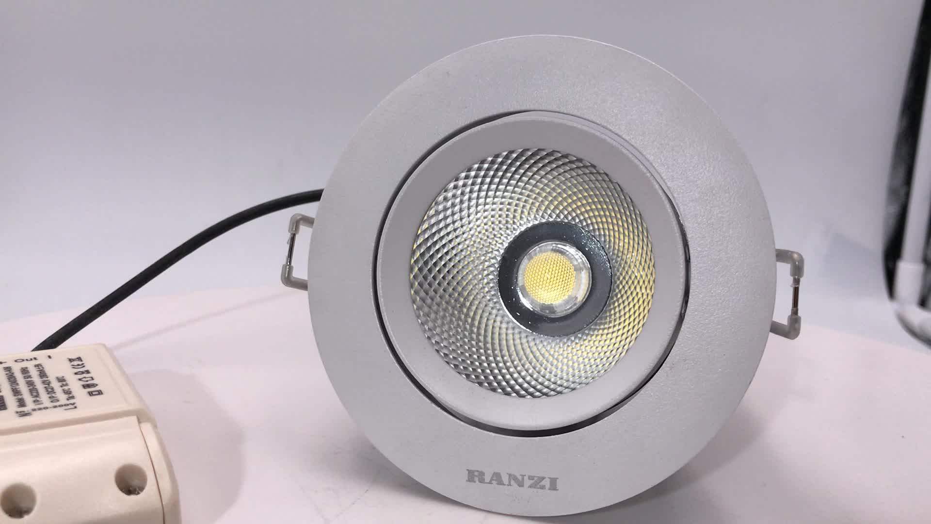 Ranzi New Design Recessed Downlight Warm White 15d Mini Led Ceiling ...