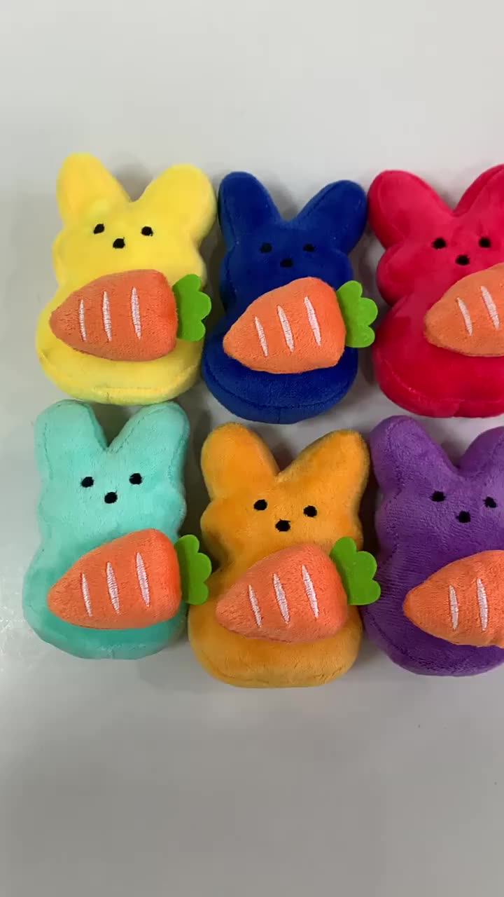 Botu Peeps Plush Bunny Rabbit Peep Easter Toys Simulation Stuffed ...