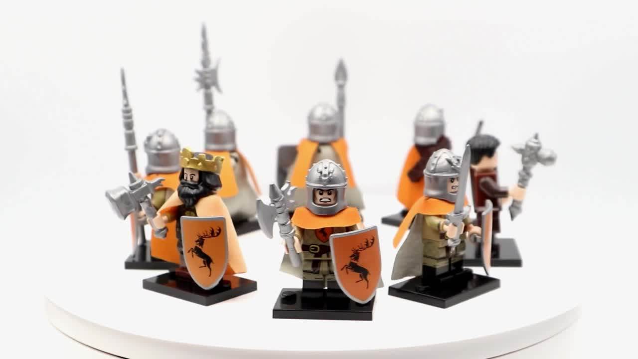 Kt1032 Classic Medieval Knight Noldo Warrior Golodh Emor Theoden Archer ...