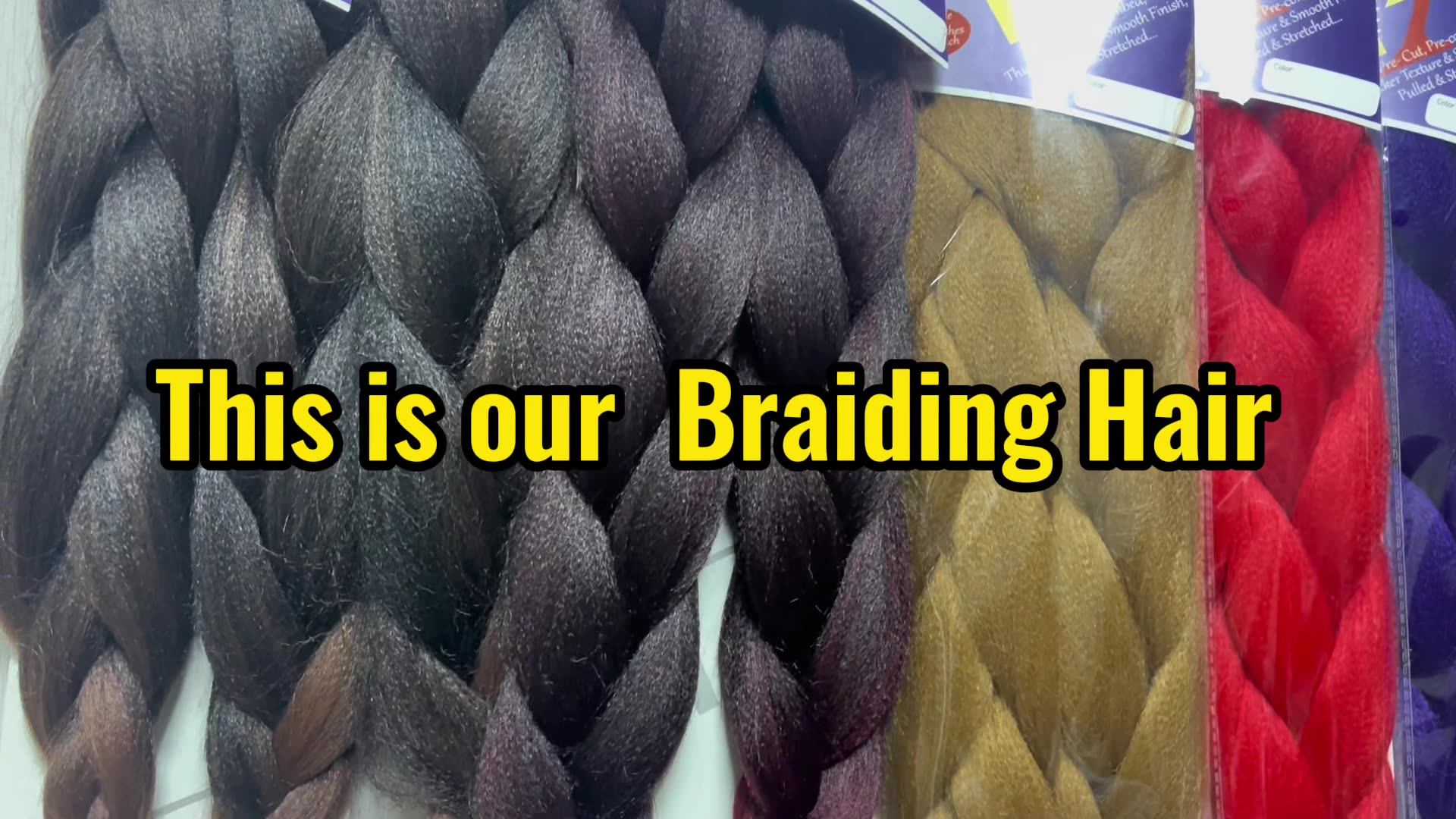 Hotsale Braiding Hair 48inch Suitable For Women Daily Holidays And ...