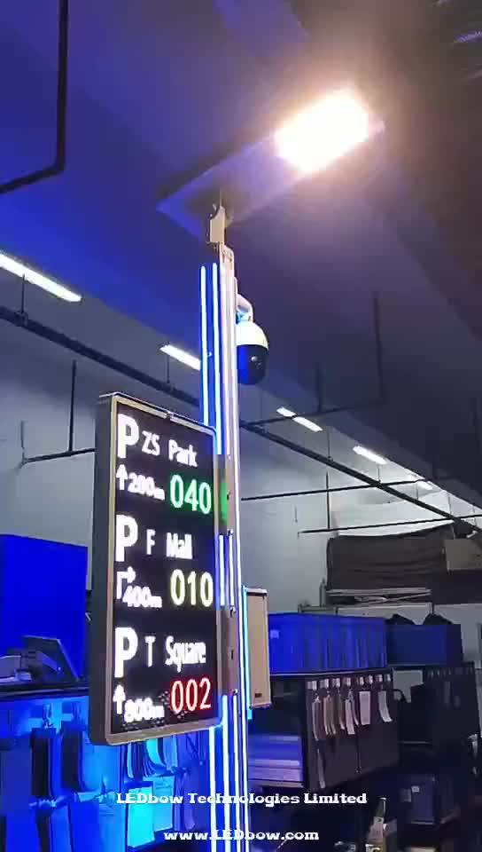 Ledbow Smart Pole With Led Screen Display Smart Cctv Wifi Transmitter ...