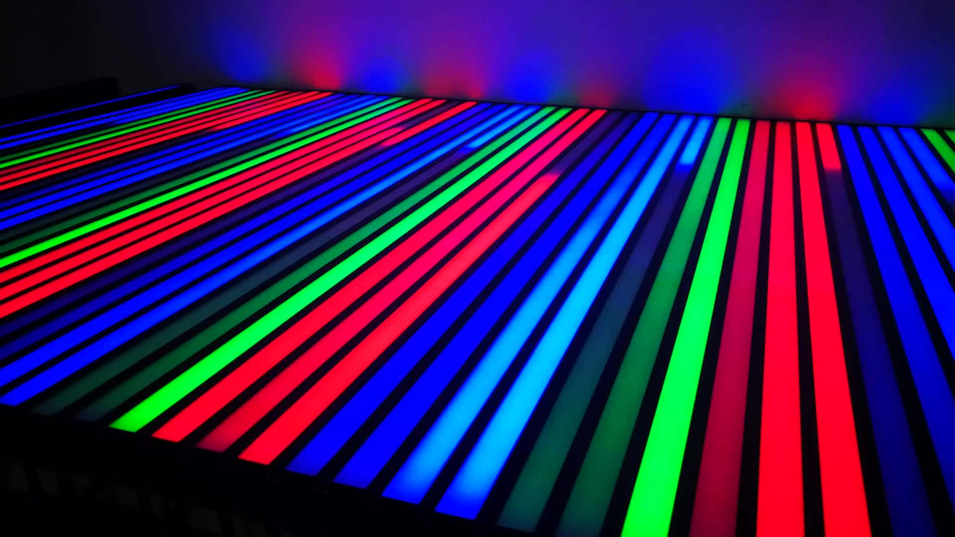 Mirror Cover Dmx Led Linear Light Rgb Pixel Control 12w Strip Light ...