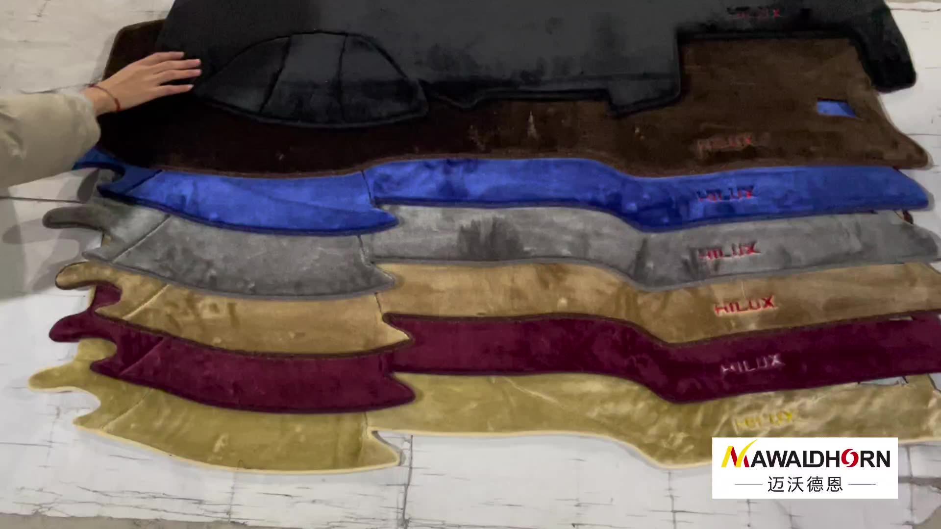 2024 New Design Blue Car Dashboard Mat Sun Shade Dash Mat Cover For ...