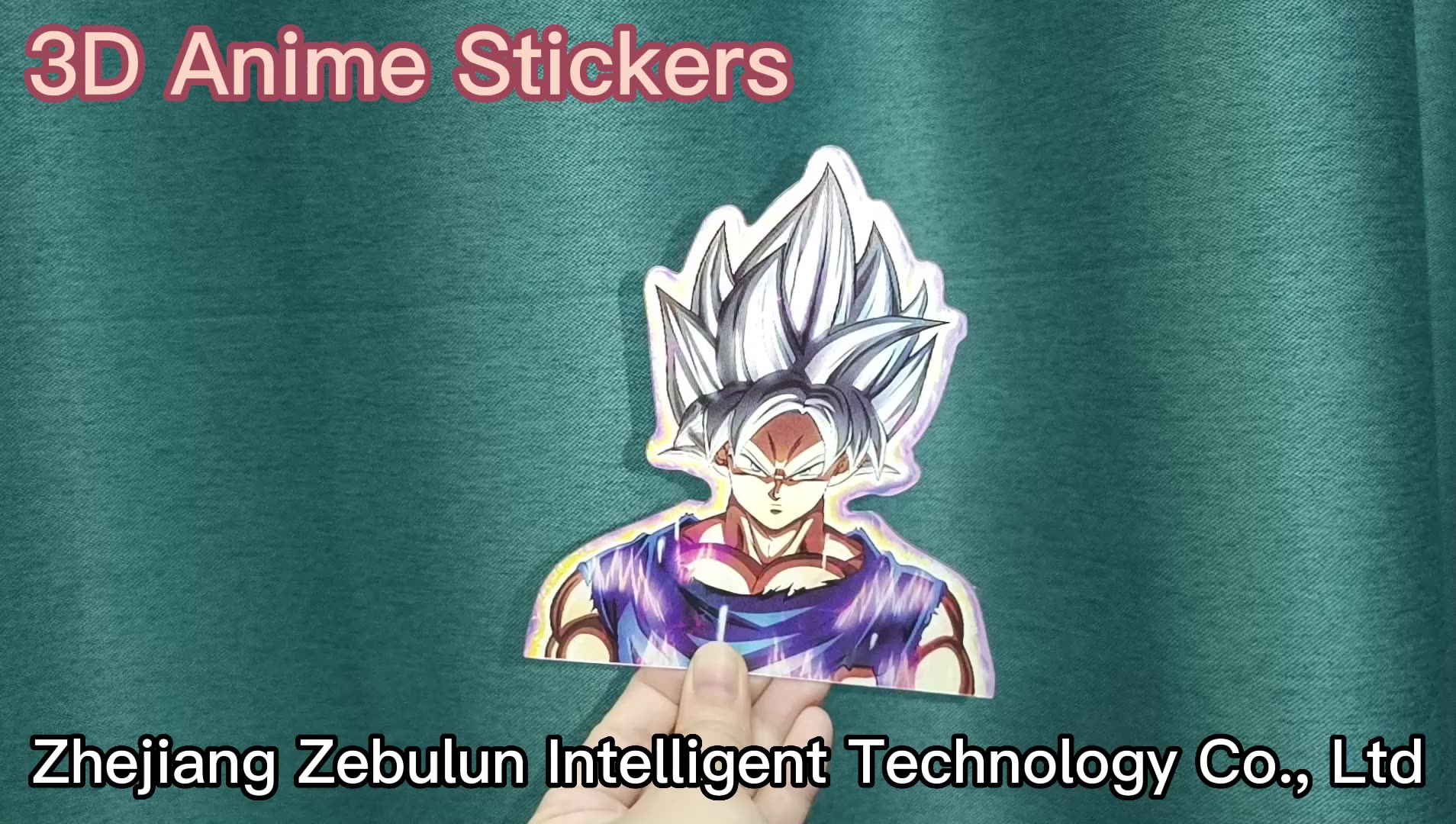 3d Anime Sticker Cartoon Changing Flips Decals 3d Lenticular Motion ...